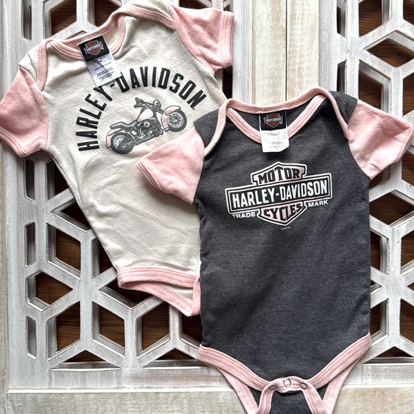Harley-Davidson | One Pieces | Authentic Harley Davidson Baby Onesies ...